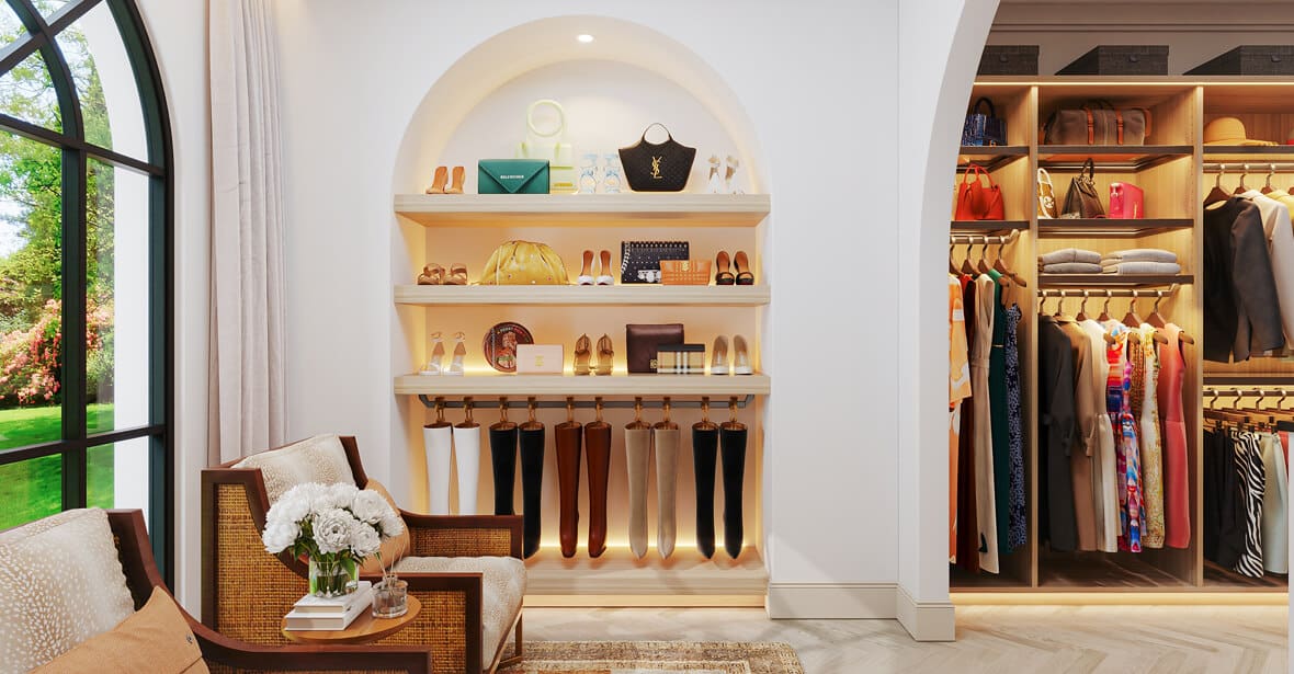 Luxury Dressing Rooms | Closet Factory