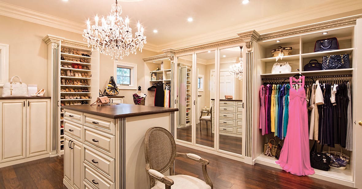 Luxury Dressing Rooms | Closet Factory